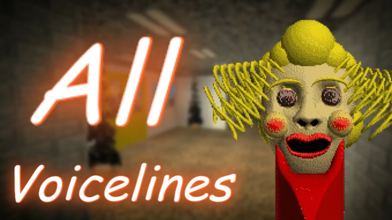 Mrs Pomp All Voicelines Baldi S Badics Plus Youtube