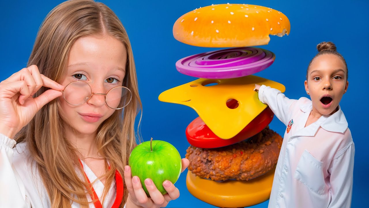 Nastya Teaches Healthy Eating Youtube