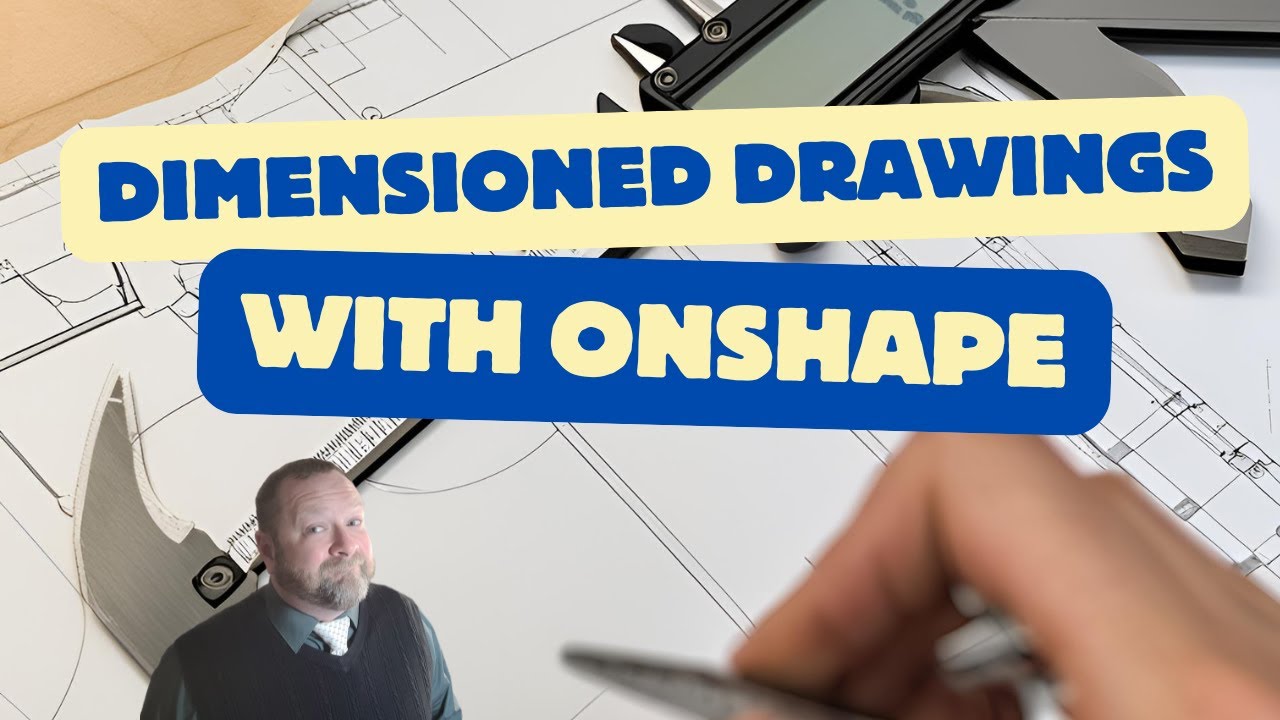 Dimensioned Drawings In Onshape Youtube