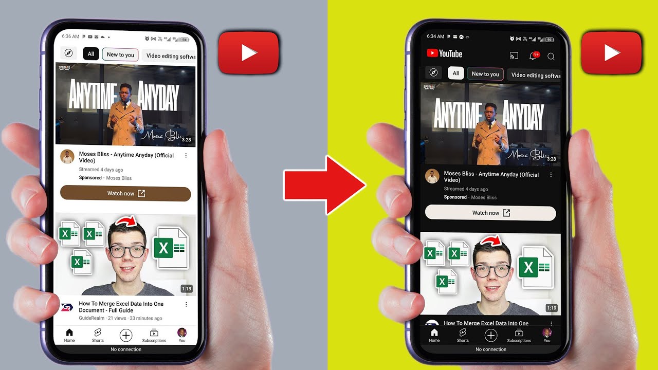 How To Change Dark Mode On Youtube Youtube