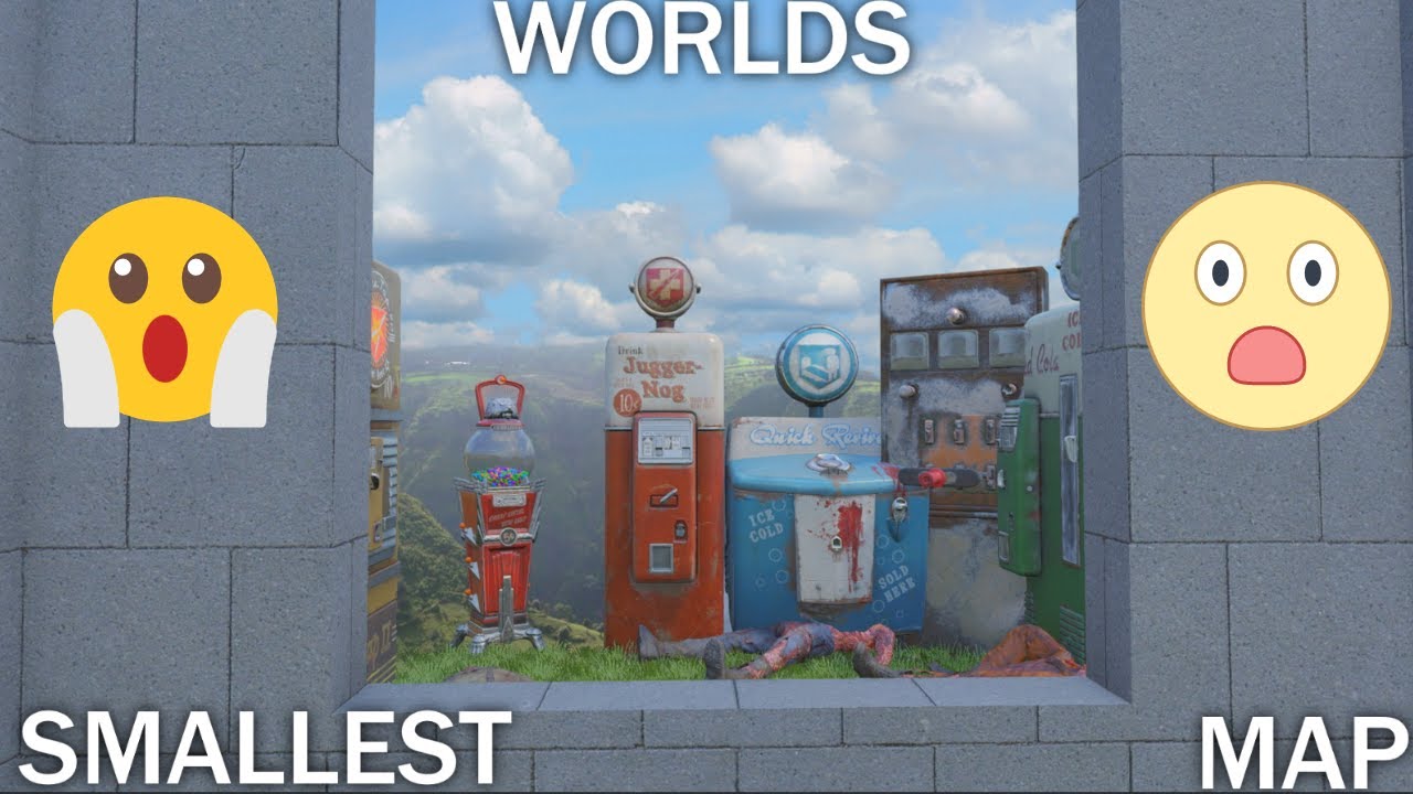 World S Smallest Zombies Map Youtube