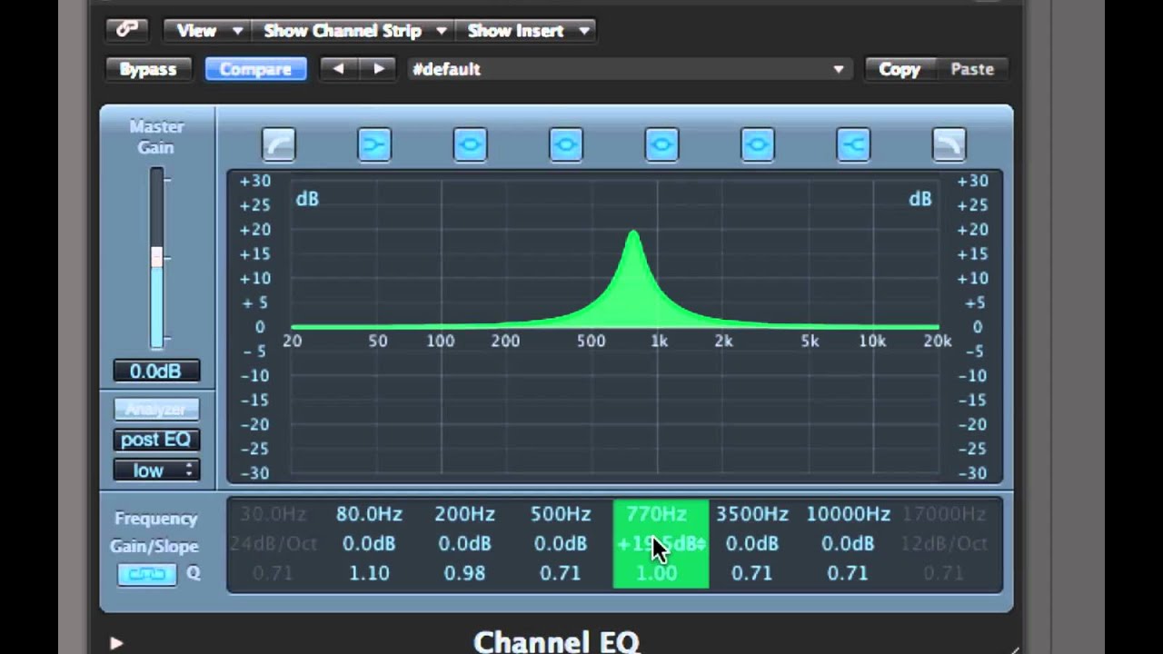 Home Recording Part 5 7 Parametric Eq Youtube
