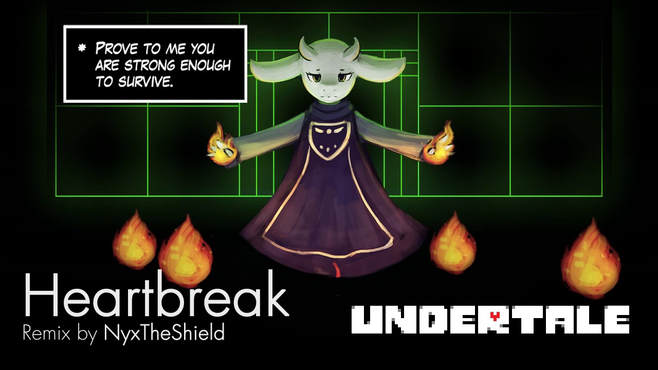 Undertale Heartbreak Remix By Nyxtheshield Remastered Youtube