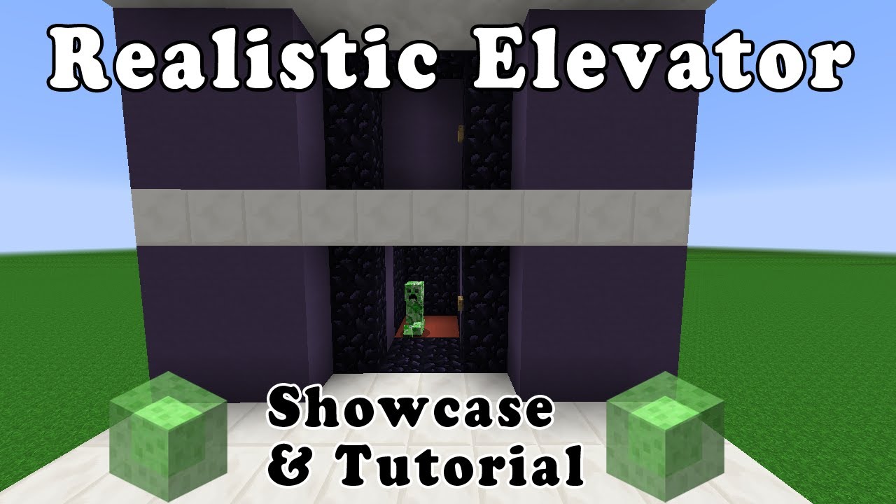 Realistic Piston Elevator Showcase Tutorial Youtube