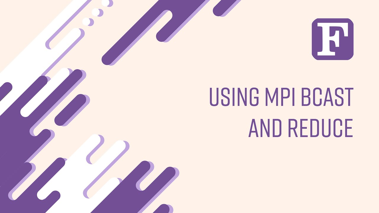 Fortran Using Mpi Bcast And Reduce Youtube