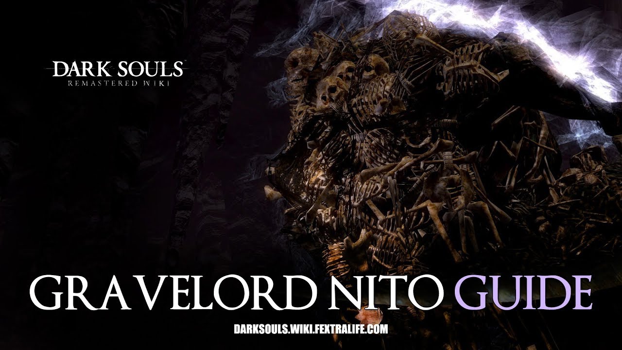 Gravelord Nito Boss Guide Dark Souls Remastered Youtube