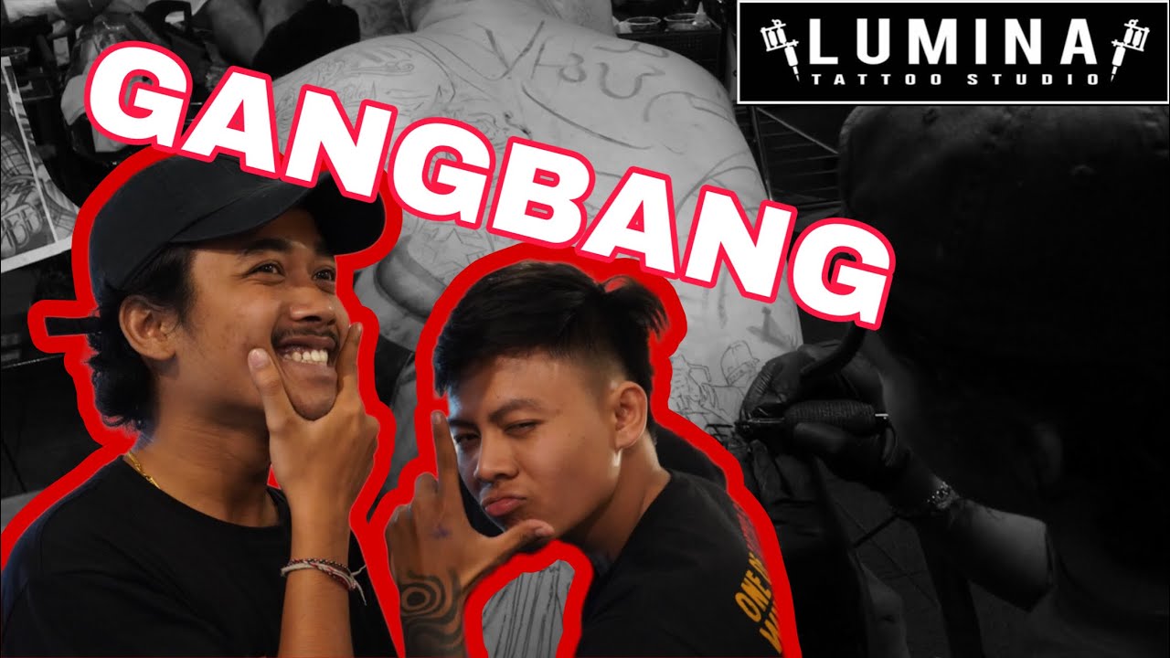 Gangbang Full Back Tattoo Chicano Style Youtube
