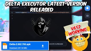 Official Delta Executor New Update V652 Released Working Latest Version ...