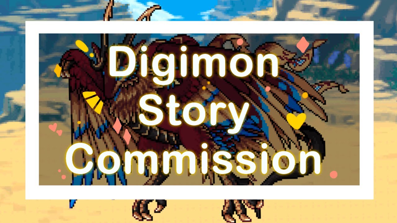 Digimon Style Commission Incandescent Speedpaint Youtube
