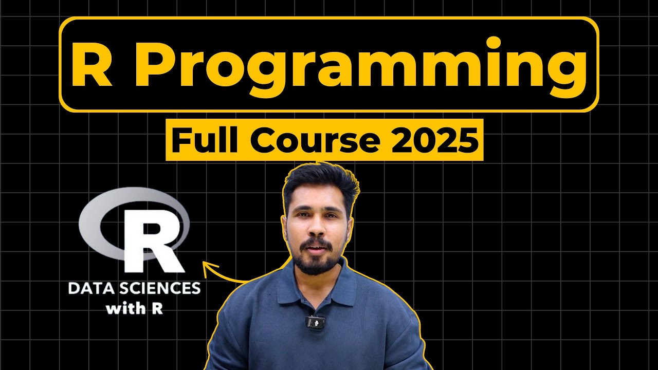 R Programming For Data Science Full Course In 4 Hours Learn R