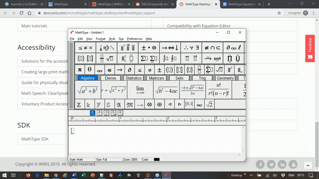 Introduction To Mathtype Youtube
