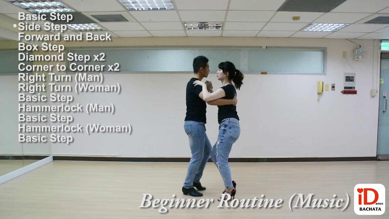 Bachata Beginner Routine Youtube