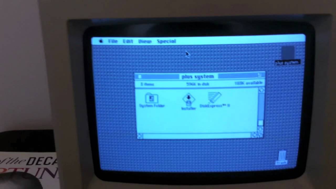 1986 Macintosh Plus Youtube