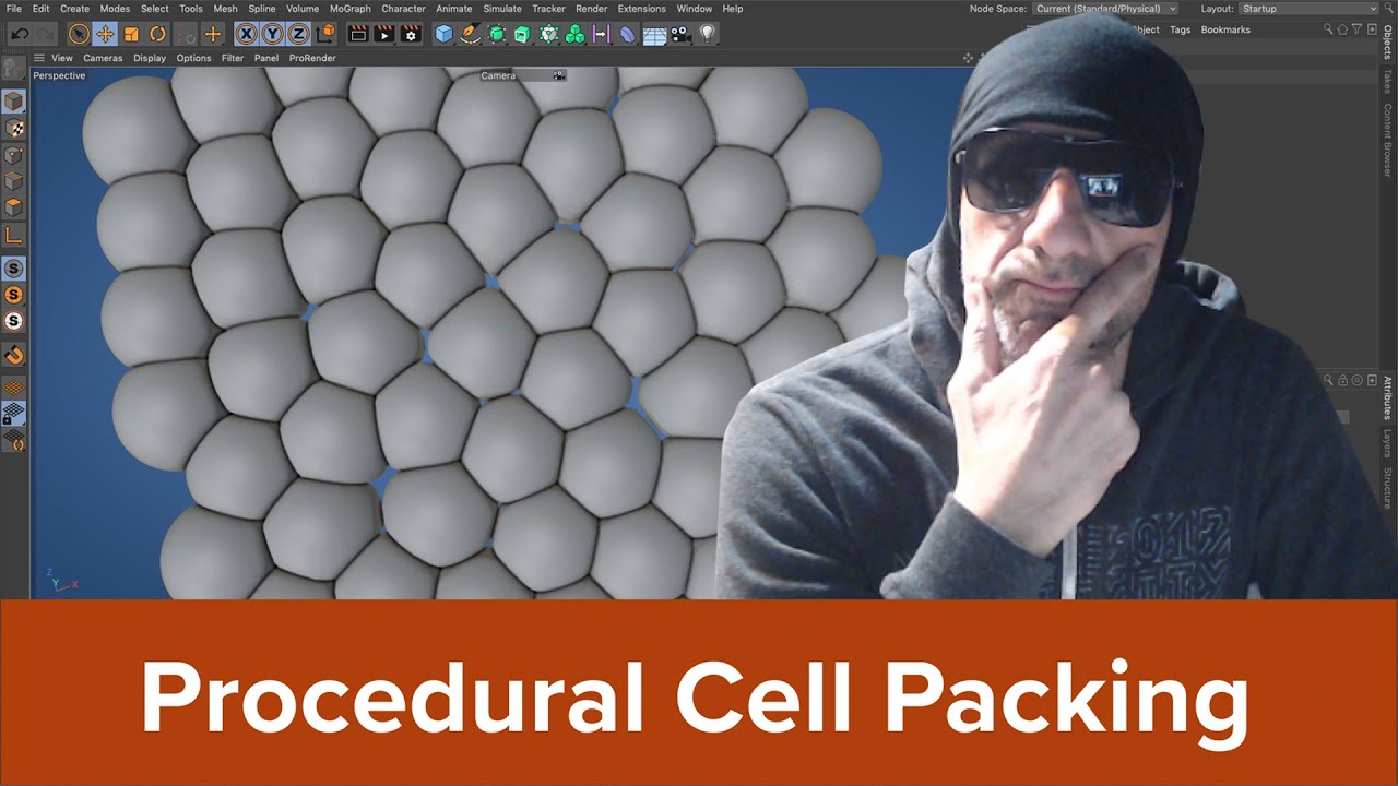 Packing Spherical Cells Using Mograph And Volumes Youtube
