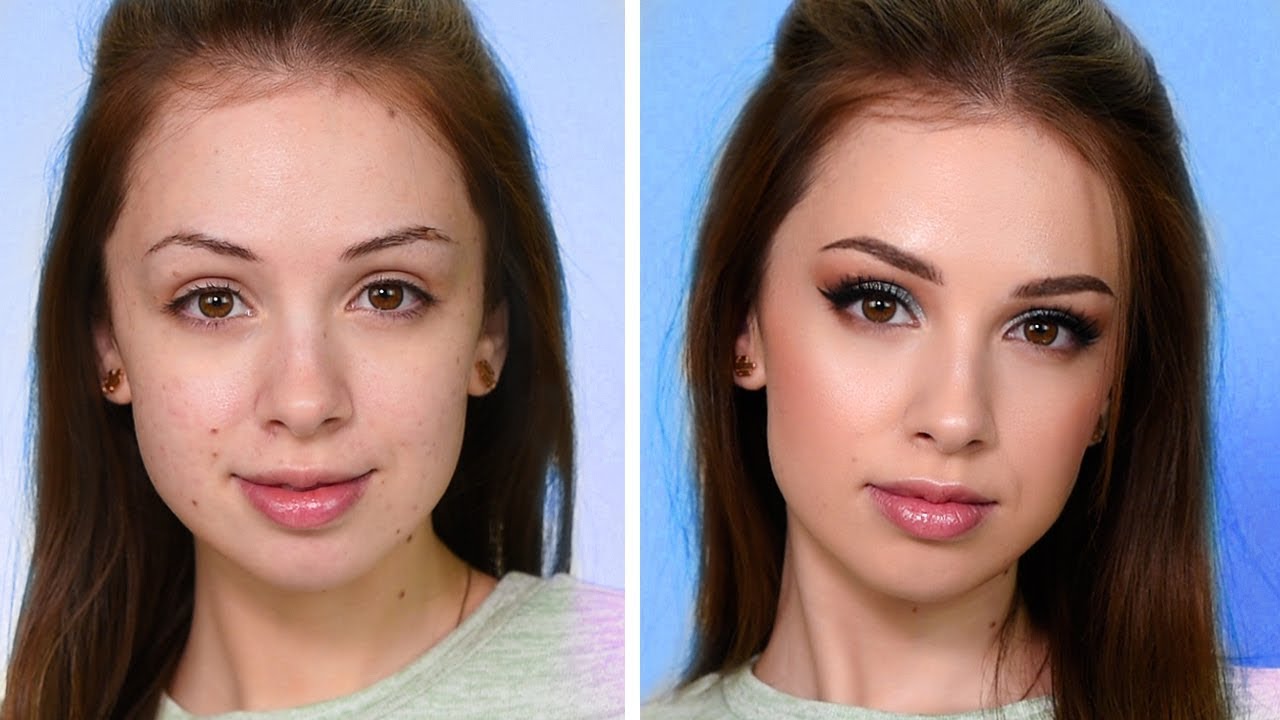 Easy Makeup Transformation Natural Makeup Tutorial Youtube