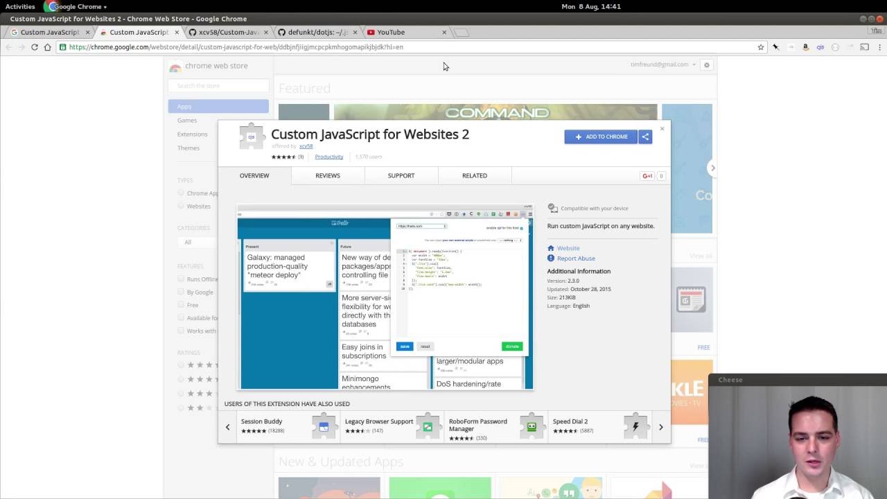 Custom Javascript For Websites 2 Youtube
