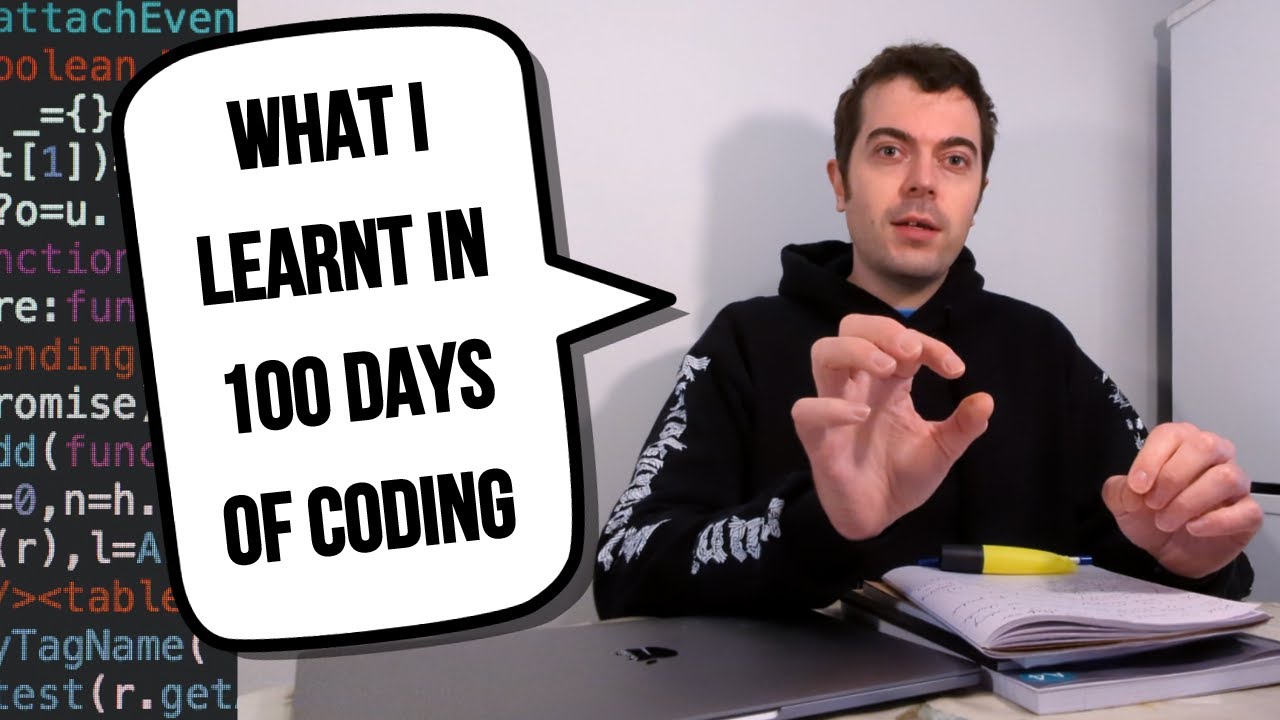 5 Things I Ve Learnt From 100 Days Of Coding Youtube