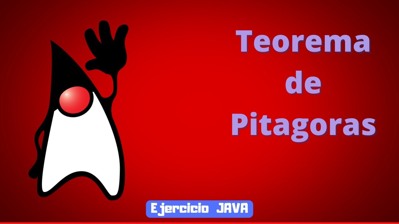 Teorema De Pitágoras Ejercicios Java Youtube