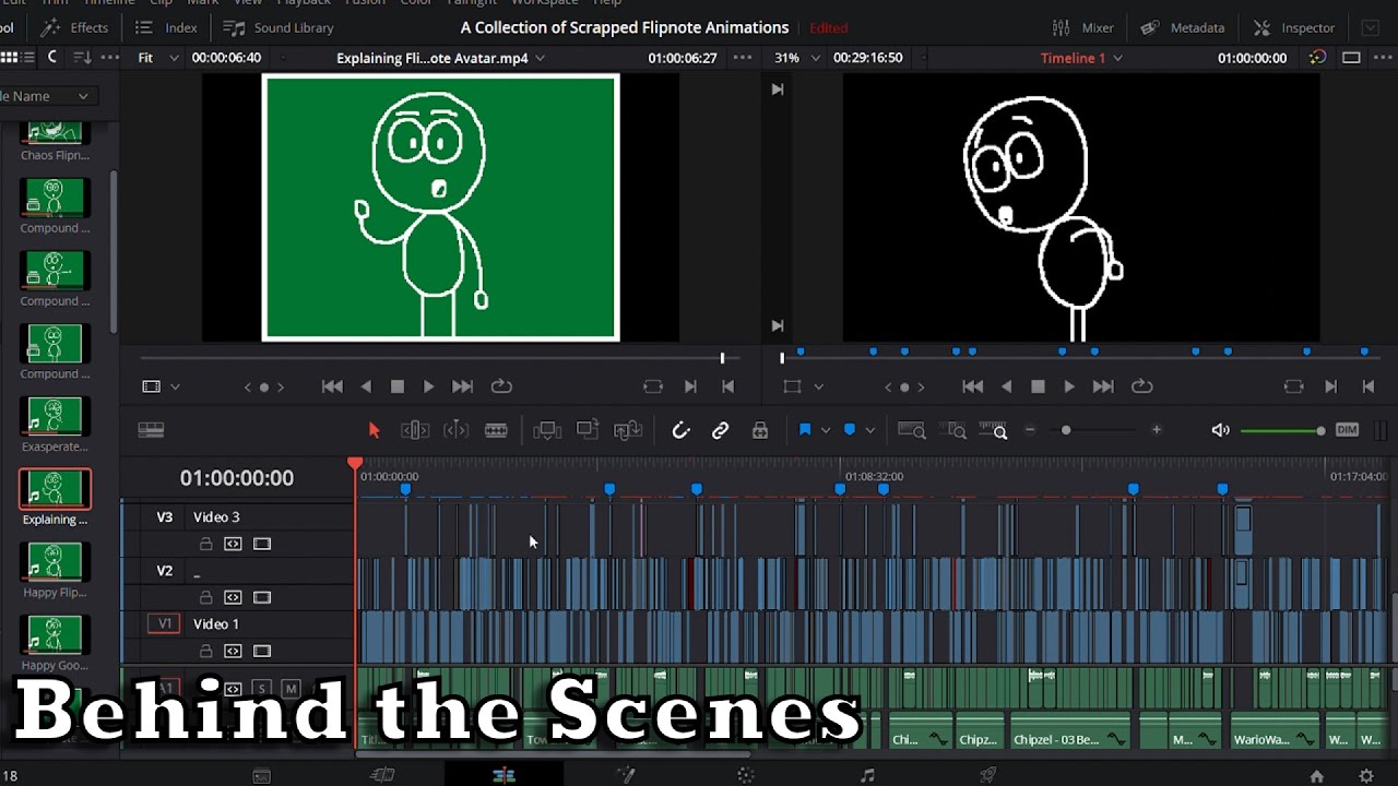 Behind The Scenes A Collection Of Scrapped Flipnote Animations Youtube