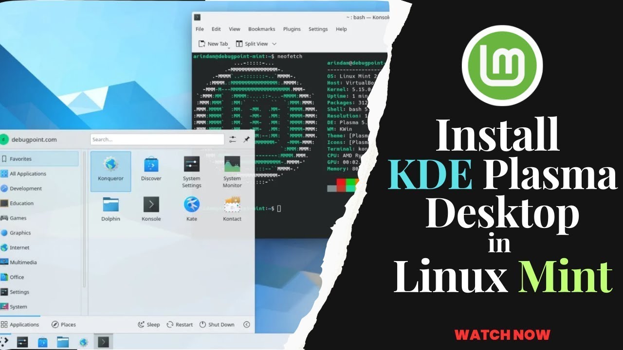 Instalando Kde Plasma 11 En Linux Mint Youtube