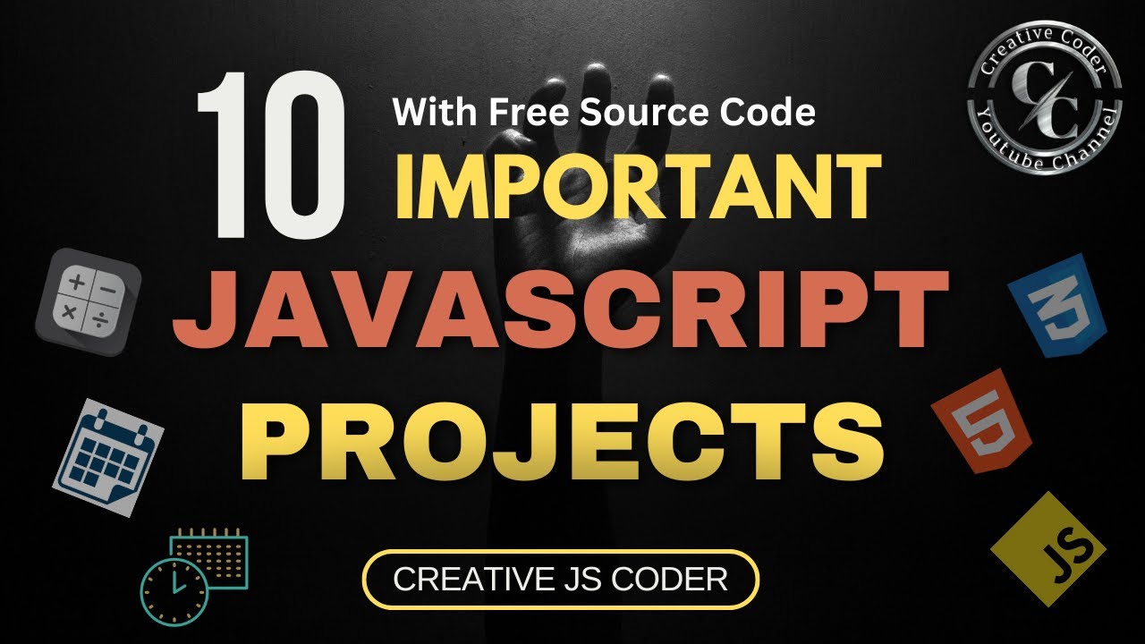 10 Important Javascript Projects With Free Source Code Creative Js