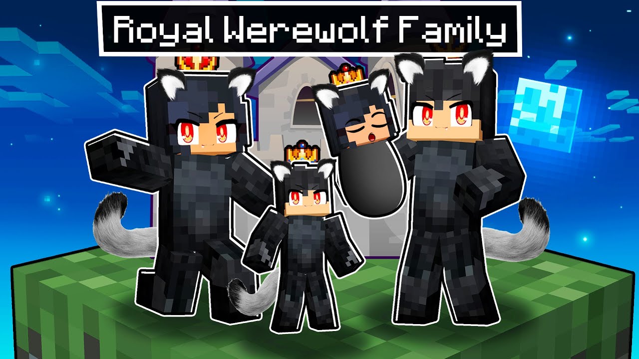 Aphmau Having A Royal Werewolf Family In Minecraft Parody Story Ein