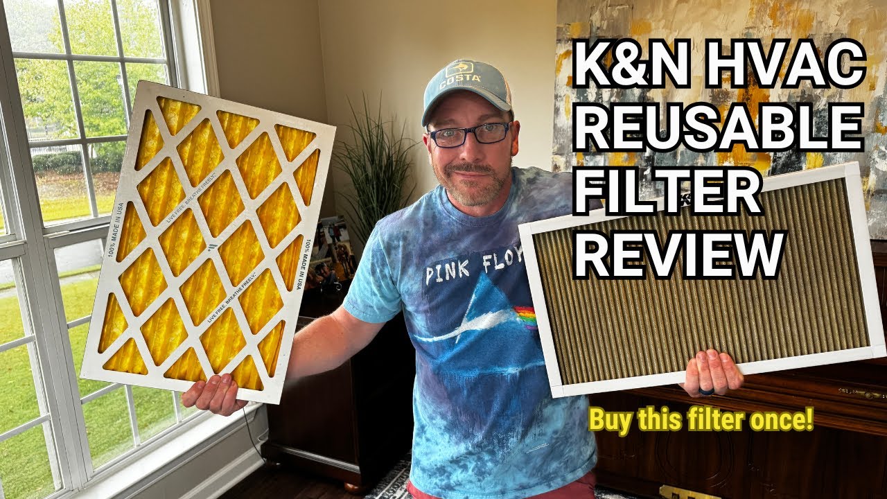 K N Hvac Reusable Filter Review Youtube