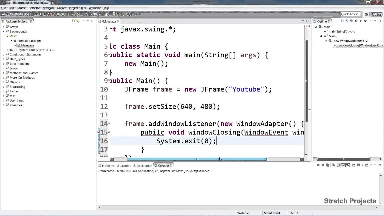 Learn Java Tutorial Polizname