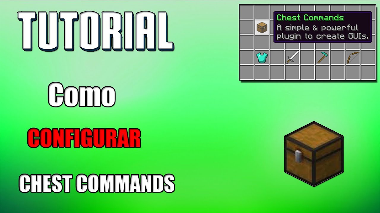 Como Configurar Chestcommands Youtube