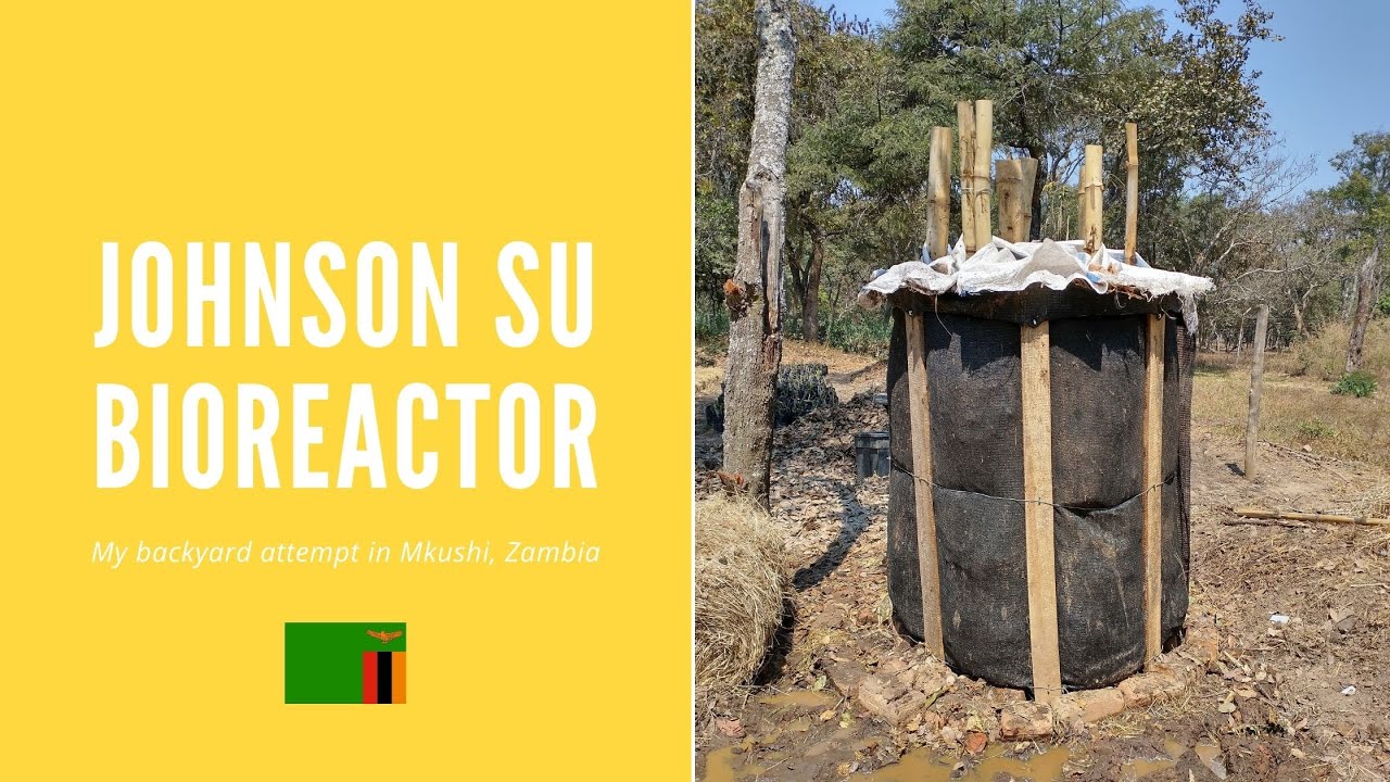 Johnson Su Bioreactor A Very Basic Version Home Composting Youtube