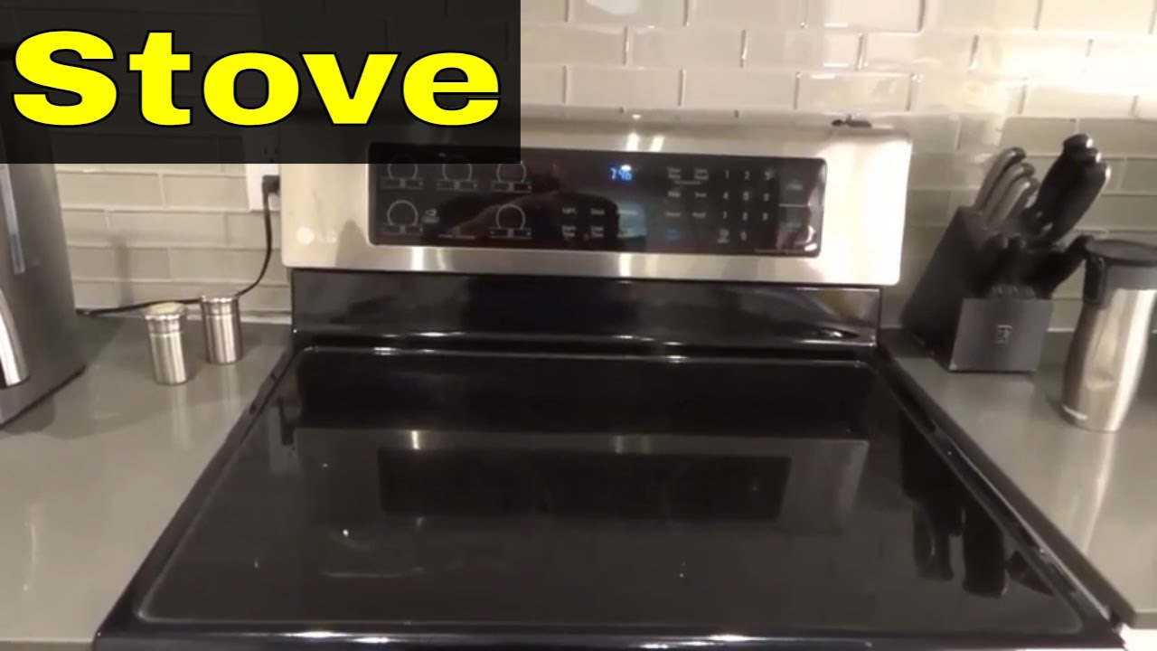 How To Use A Stove With Digital Buttons Full Tutorial Youtube