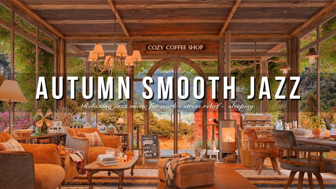 Smooth Jazz Instrumental тшхёянв Cozy Coffee Shop Ambience Soft Piano Jazz