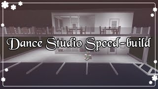 Bloxburg Dance Studio Speed Build Doovi