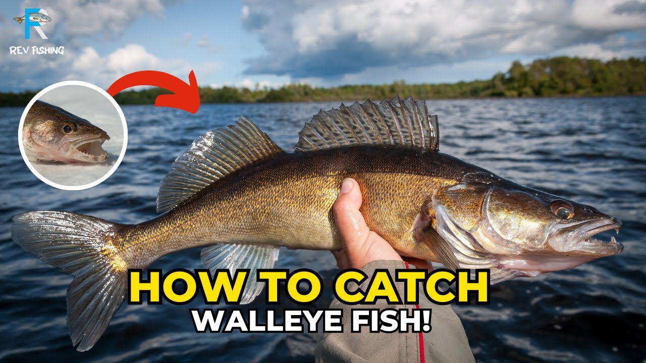 Walleye Ice Fishing Tips How To Catch Walleye Fish Youtube