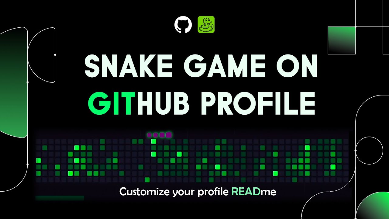 Snake Game On Github Profile Create A Snake Eating Github