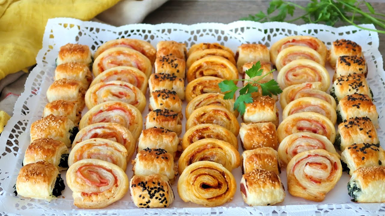 Canapés De Hojaldre Fáciles Y Rápidos Para Navidad Muy Económicos