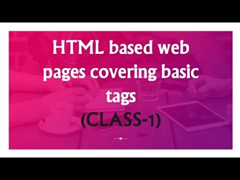Html Class 1 Introduction Youtube
