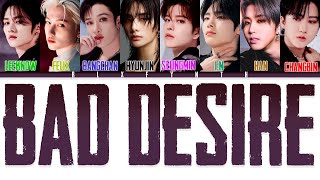 Ai Cover How Would Stray Kids Sing Bad Desire By Enhypen Color Coded ...