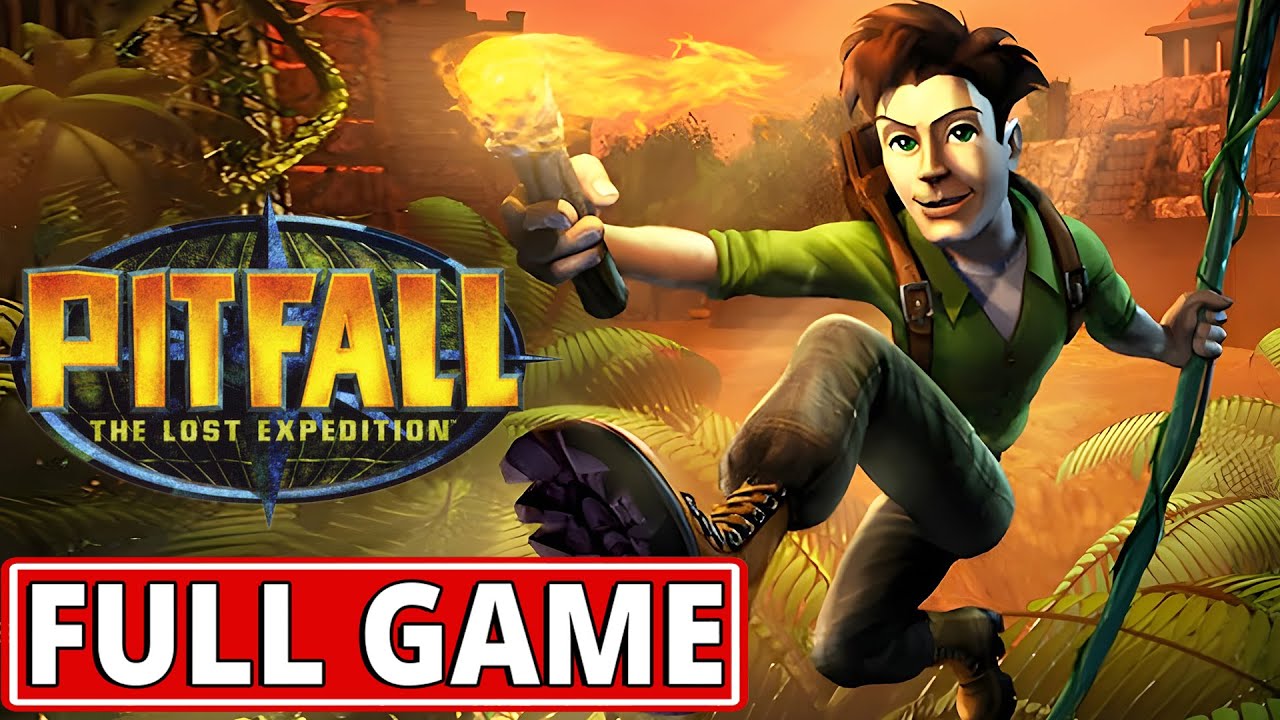 Pitfall The Lost Expedition Full Game Walkthrough Longplay Youtube