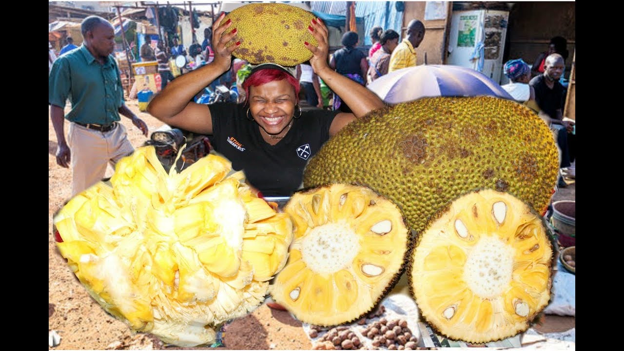 African Girl Reacts To Jackfruit Tasting For The First Time Taste