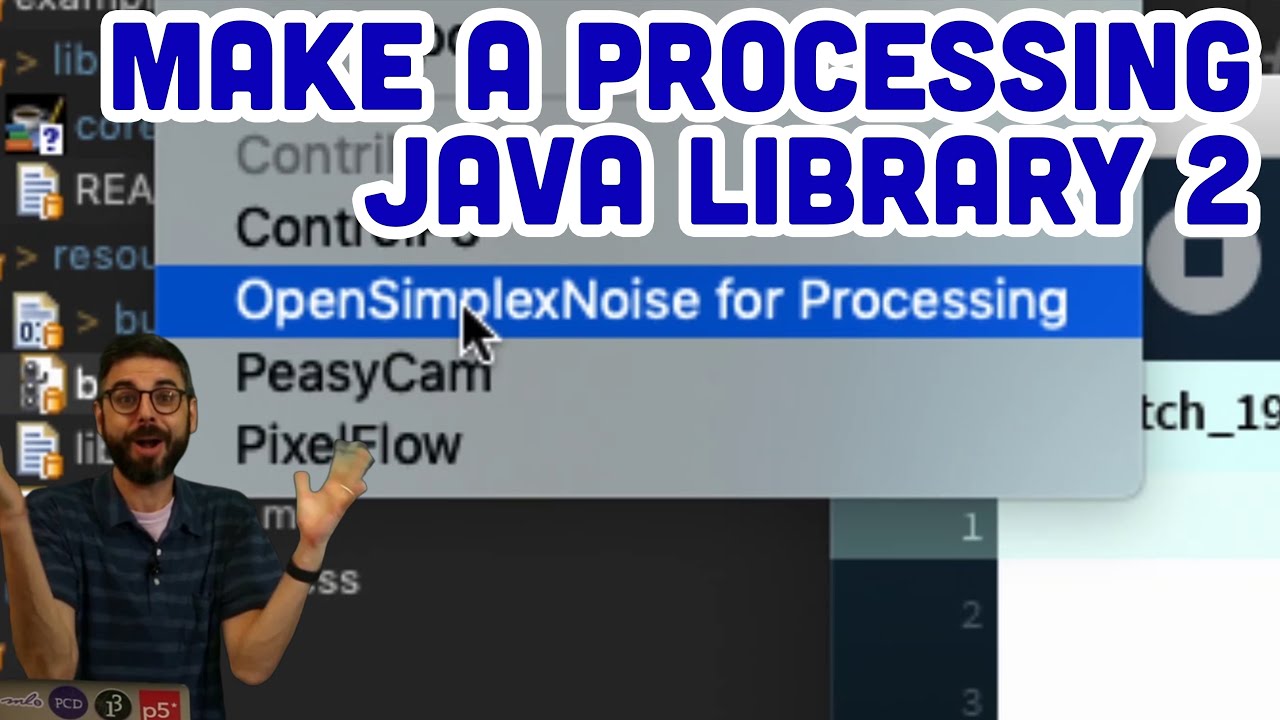 How To Make A Processing Java Library Part 2 Youtube