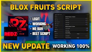 Blox Fruits Script Real Redz Hub Script Working 100 No Ban Centu ...