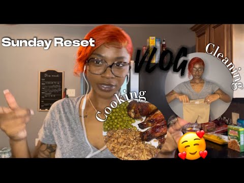 Sunday Reset Cooking Cleaning Youtube
