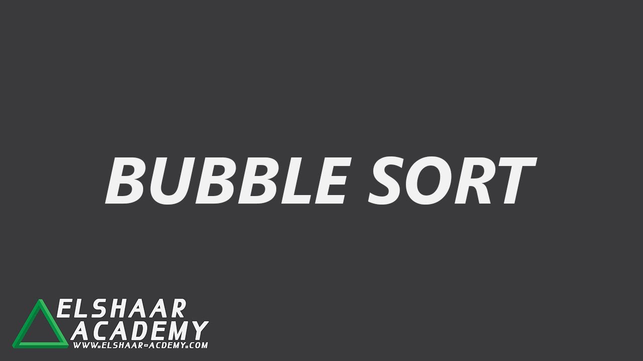 Data Structure Bubble Sort Youtube