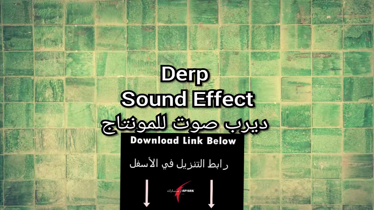 Derp Sound Effect ديرب صوت للمونتاج Youtube