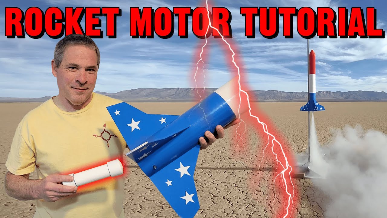 Build Tutorial For Our Best Sugar Rocket Motor Youtube