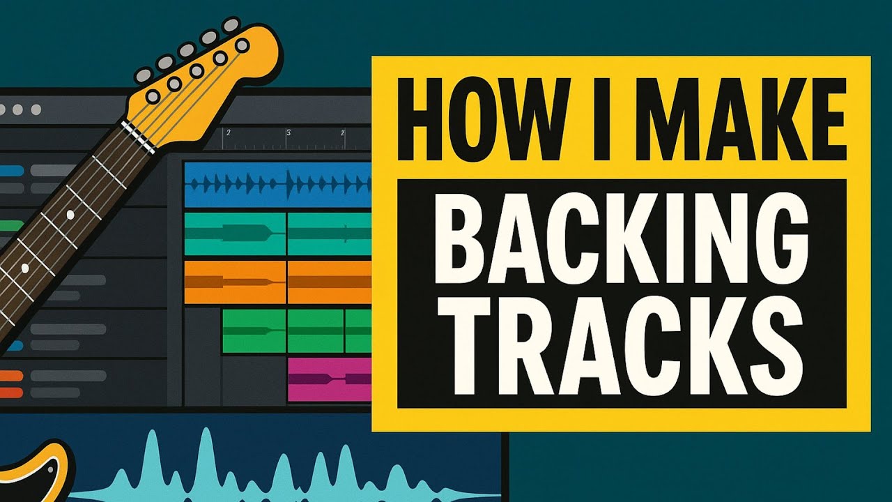 How To Make Backing Tracks For Guitarists Youtube