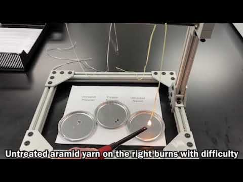 Flame Retardant Vs Flame Resistant Yarn Challenge Youtube