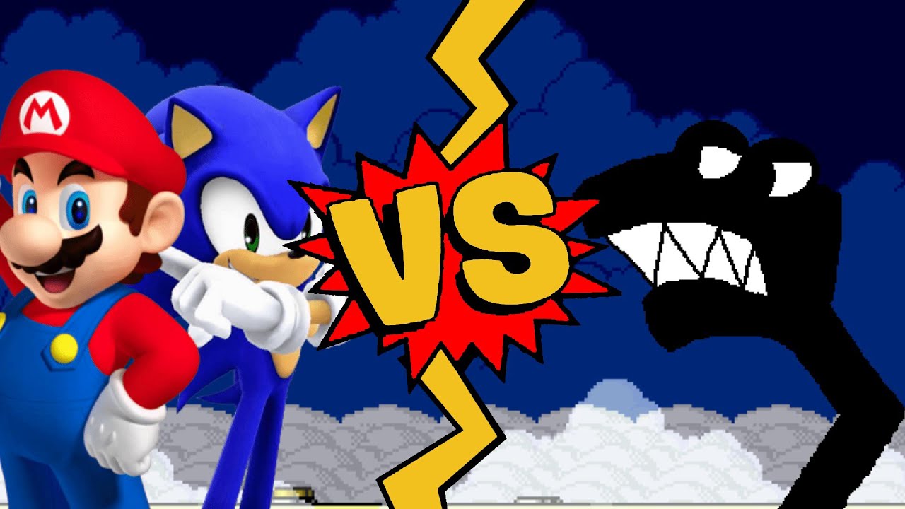 M U G E N Battles Mario Sonic Vs F Youtube