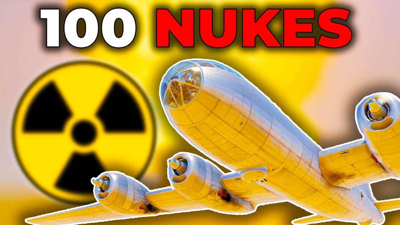 Dropping 100 Nukes ёятптшвя п In War Thunder Youtube